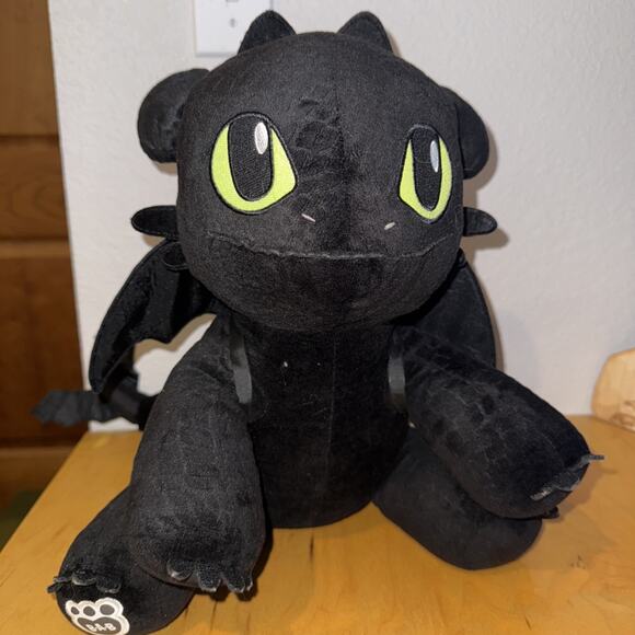 Build-A-Bear | Toys | How To Train Your Dragon Toothless Build A Bear ...